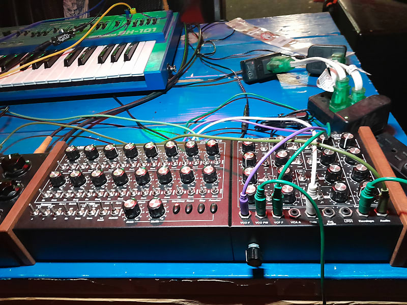 Doepfer Dark energy/time - Analog Sequencer & Monosynth Combo | Reverb