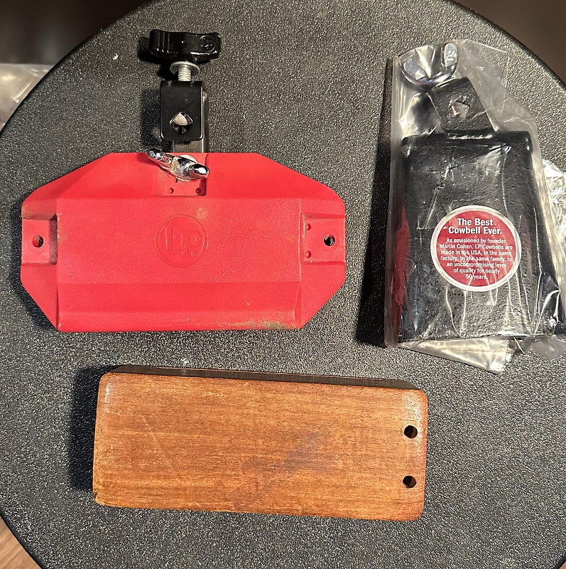 L.P. Jam Block, Cowbell and Wood Block Bundle | Reverb