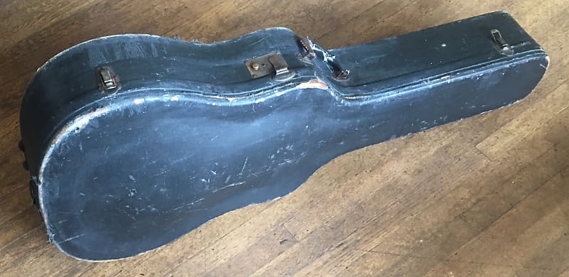 Lifton Martin Dreadnought 40's? black case | Reverb