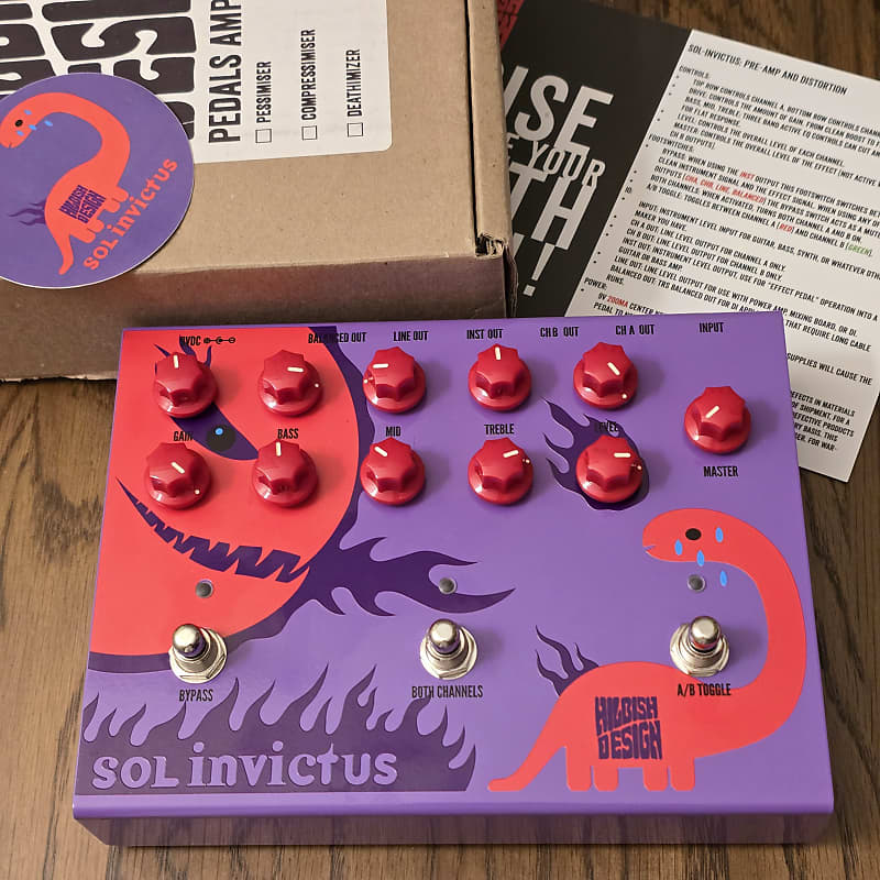 Hilbish Design Sol Invictus - Sunn O))) Beta Preamp | Reverb