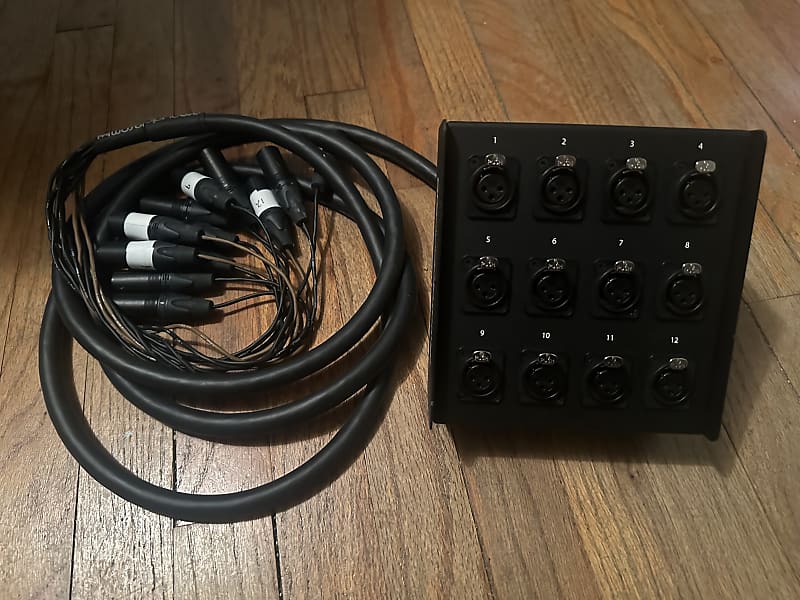Pro Audio LA 12 input XLR wall box | Reverb
