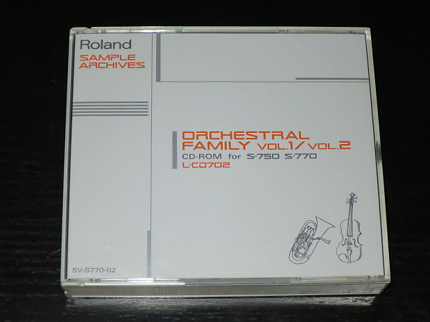 Roland Sample Archives L-CD702 Orchestral Family Vol. 1 / | Reverb