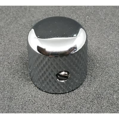1 Chrome Big Grip Telecaster Metal Dome Knobs for | Reverb Deutschland