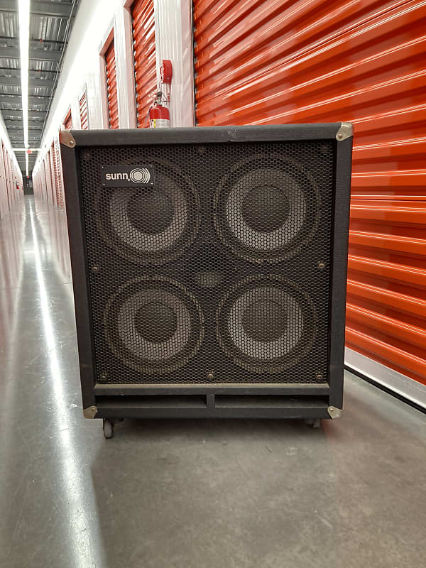 Sunn 410H 4x10 Bass Guitar Cabinet - Fender Era (90s?) | Reverb
