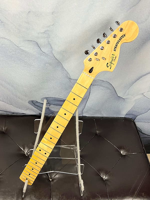 Squier Vintage Modified Loaded Stratocaster Neck with CBS | Reverb