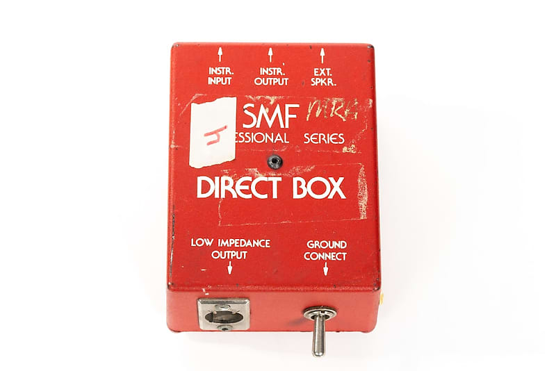 SMF Professional Series Red Direct Box from Bil VornDick | Reverb