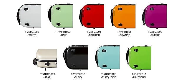 Tonareli Oblong Fiberglass Suspension Violin Case - Lime | Reverb