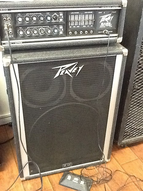 Peavey Mark IV 400 BH 1982 USA Bass Head w 1810 peavey 1810 | Reverb