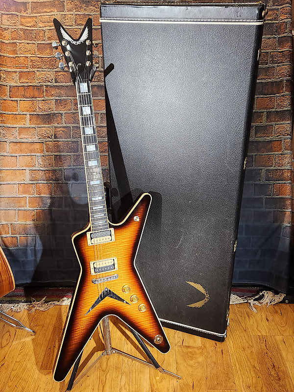 Dean 2005 USA ML Custom Flamed Top With DiMarzio Pickups And | Reverb