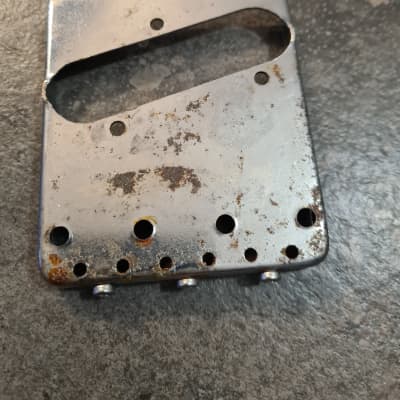 Fender Telecaster Pat. Pending Bridge 1980s A Serial | Reverb