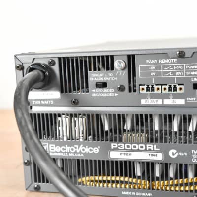 Electro-Voice (EV) P3000RL DSP-Controlled 2-Channel Power | Reverb