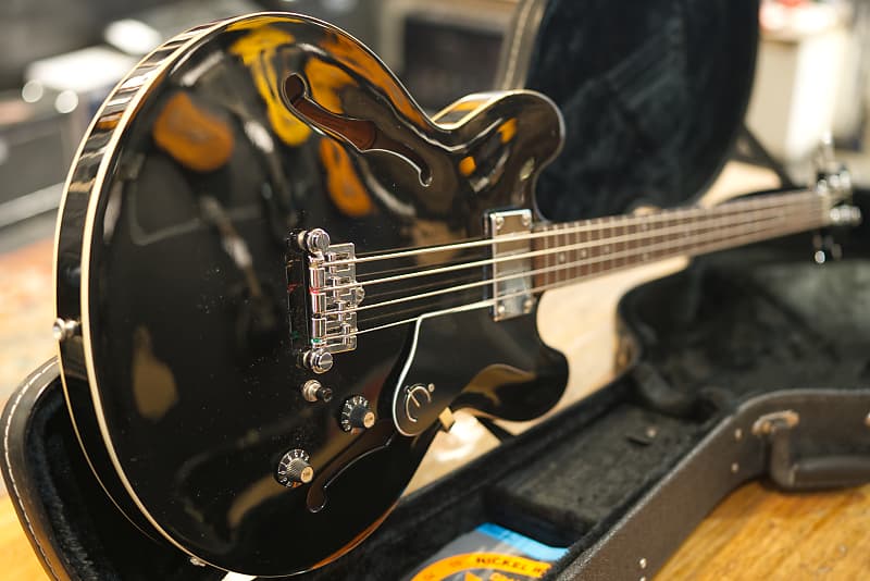 Epiphone Rivoli Ebony 1998 - black | Reverb Canada