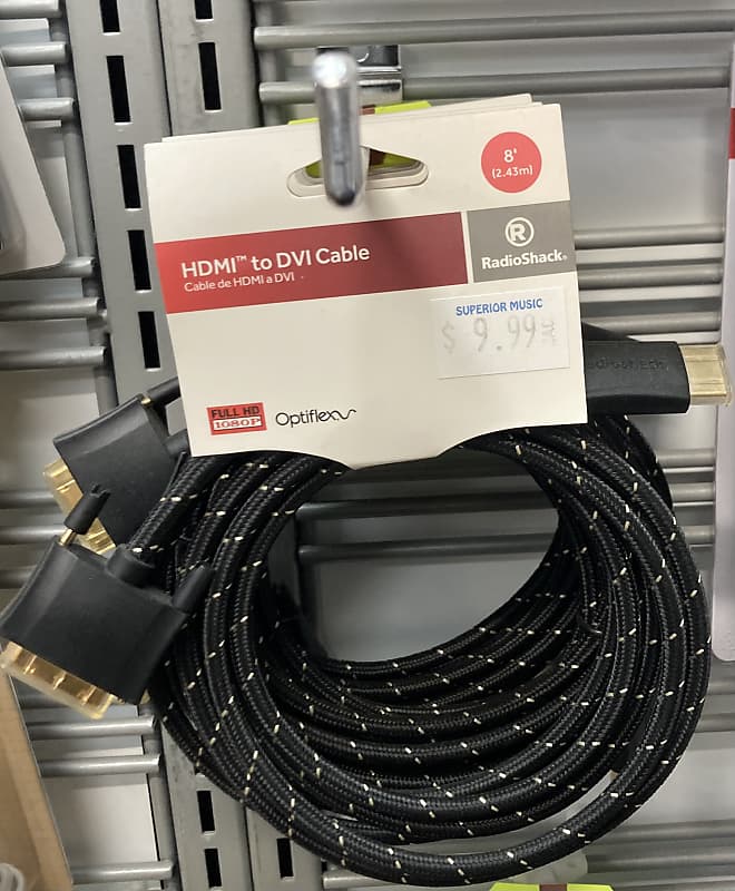 Radio Shack HDMI TO DVI 8 FT cable 2022 | Reverb