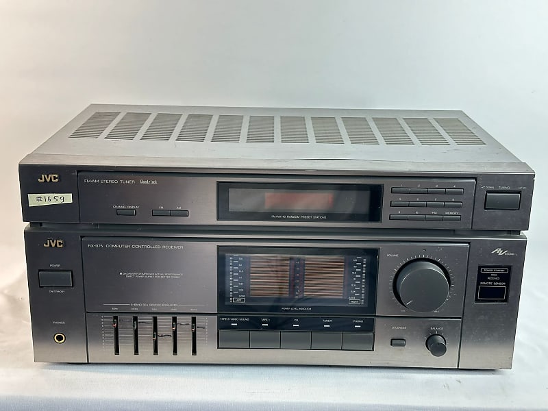 JVC RX-R75TN AM/FM Computer Controlled Stereo Receiver TESTED | Reverb