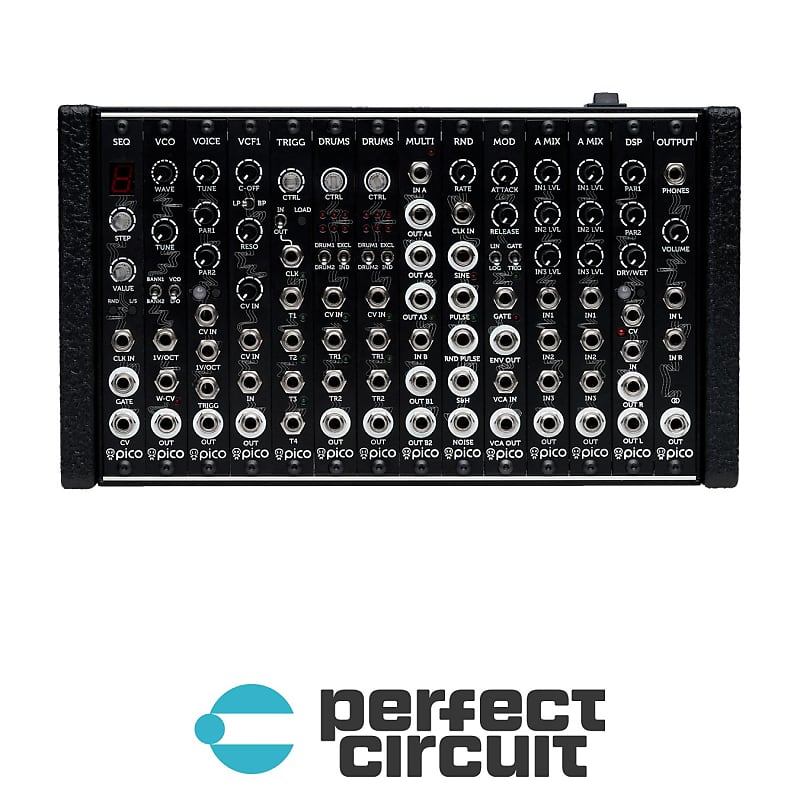 Erica Synths Pico System II Modular Synthesizer [DEMO] | Reverb UK