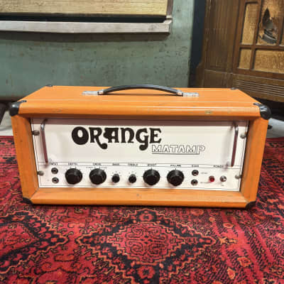 Orange ORST 50-Watt Matamp Guitar Amp Head 1970 | Reverb Australia