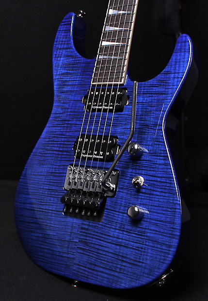 Jackson USA Custom Shop JCS SL2H FMT Soloist 2015 Trans-Blue | Reverb