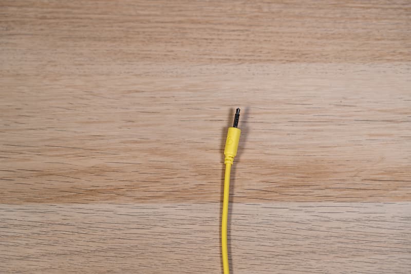 Bowl Modular 5 Eurorack Patch Cables - 45 cm yellow | Reverb UK