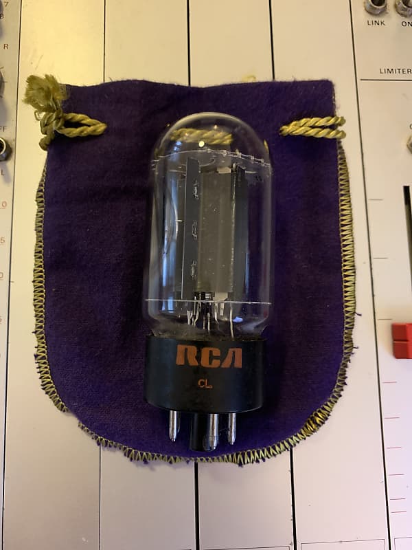 RCA 6L6GC Vintage Black Plate Vacuum Tube | Reverb