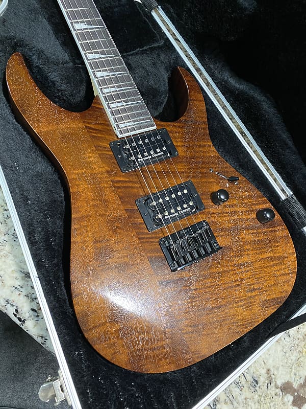2023 Ibanez Gio GRG121DX Walnut - Figured Body | Reverb