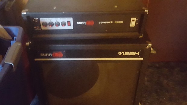 SUNN 115bh Black | Reverb