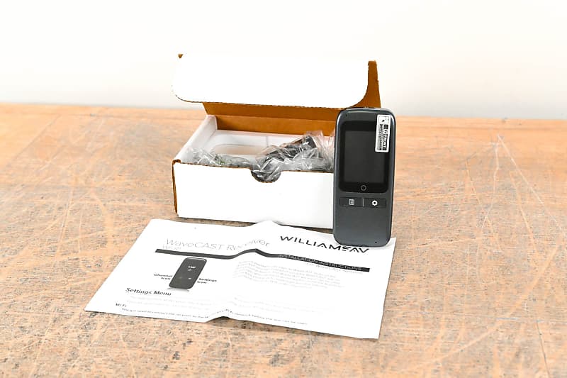 Williams Sound WF R1 WaveCAST Wi-Fi Receiver CG01E8T | Reverb