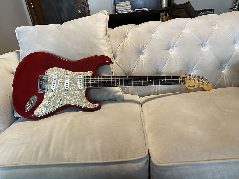 Assembled Stratocaster Cherry red | Reverb