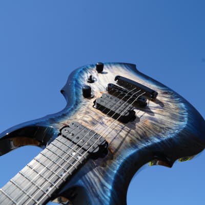 ESP LTD Original FRX CTM NT - Blue Black Burst 6-String | Reverb