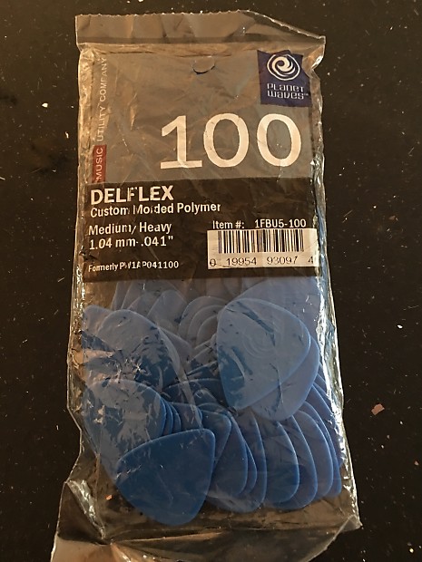 Planet Waves 100 Pack Delflex Custom Molded Polymer | Reverb