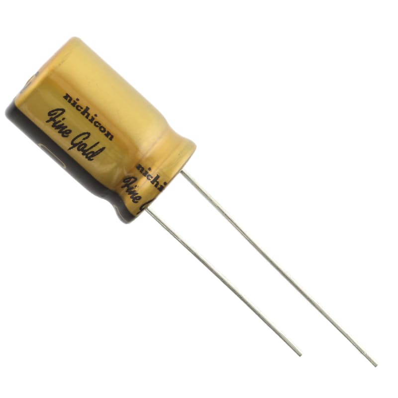 Nichicon "Fine Gold" UFG Capacitor, 1000uf @ 16VDC | Reverb