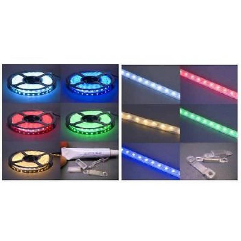 10 Flexible RGB LED Pixel Tape with Waterproof Cover *Make | Reverb