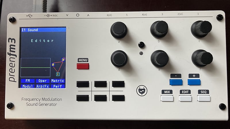 Xavier Hosxe PreenFM3 (Val Daal build) 2021 white | Reverb