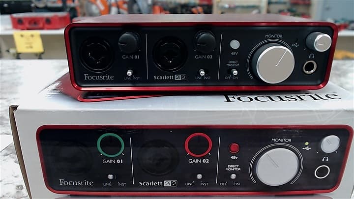 Focusrite Scarlett 2i2 USB Recording Interface | Reverb