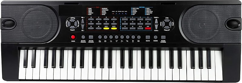 49 Key Keyboard Piano with Power Supply, Sheet Music Stand, | Reverb