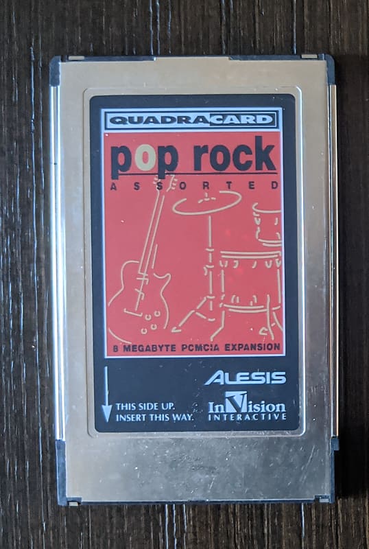 Alesis QS QuadraCard Pop Rock Q Card Sound Expansion | Reverb