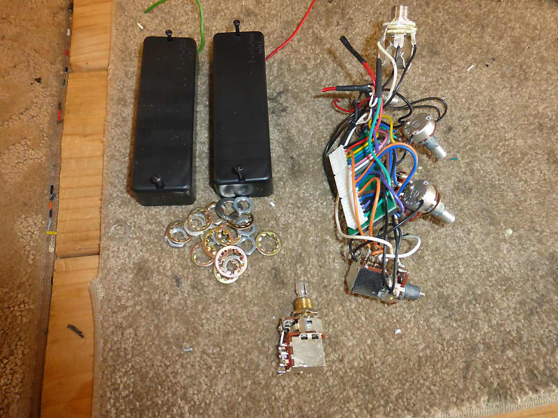 Bartolini MK-1 pickups and preamp 2024 | Reverb