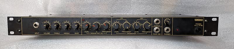 Vintage 1980s Yamaha PB-1 Bass Preamp - 1RU Rackmount Unit | Reverb