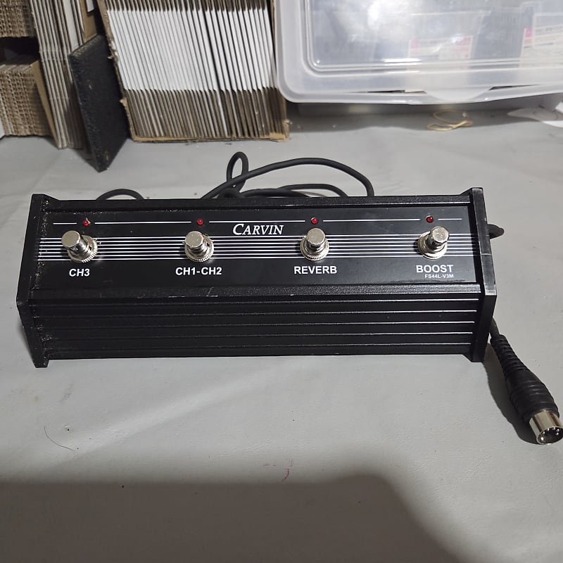 Carvin V3 FOOTSWITCH 4 button amp | Reverb