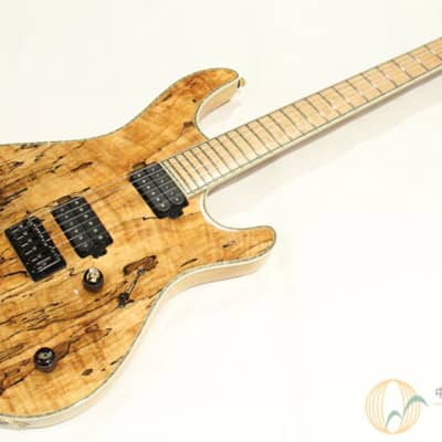 MAYONES Regius 6 Custom Spalted Maple Top [TK717] | Reverb UK