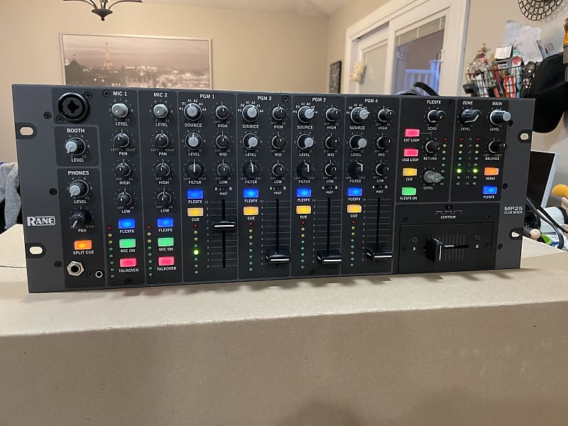 Rane MP25 Stereo Club Mixer 19” MP-25 Rackmount USA Made DJ | Reverb