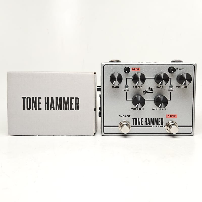 used Aguilar Tone Hammer Preamp V2, Mint Condition with Box! | Reverb