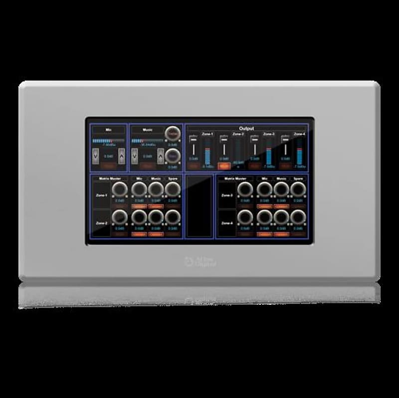 BlueBridge ® 7" Touch Panel Wall Controller (White | Reverb