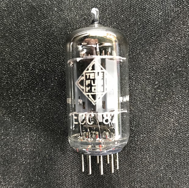 Telefunken ECC82 (12AU7) Smooth Plate Vacuum Tube - 1964 | Reverb