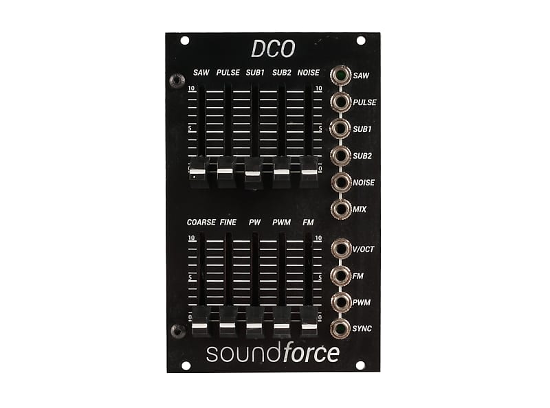 Soundforce DCO V1 Juno-Inspired Oscillator (Black) [USED] | Reverb