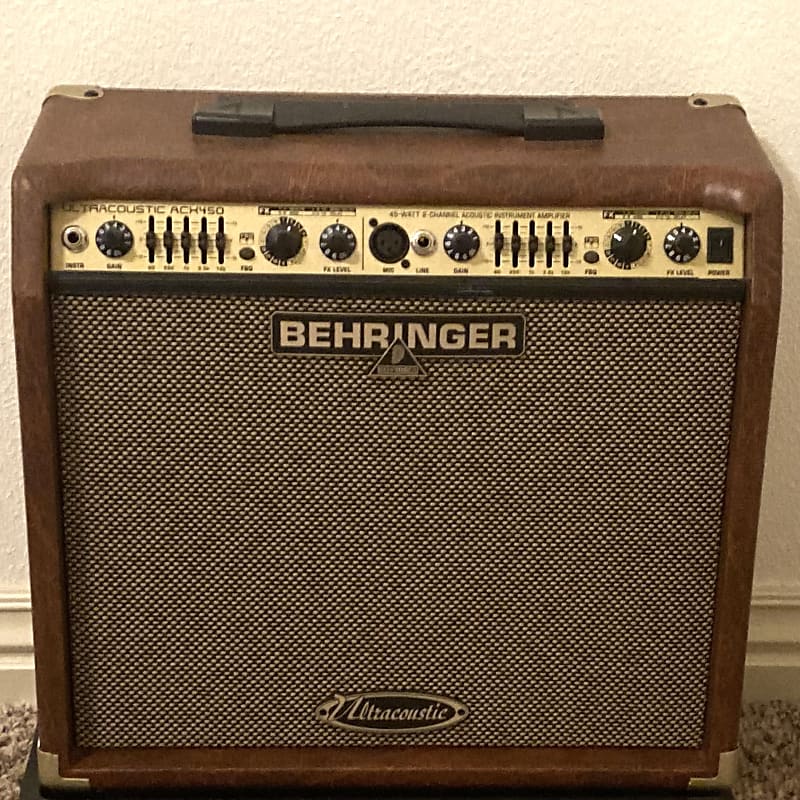 Behringer ACX 450 2 channel Acoustic Guitar Amp | Reverb