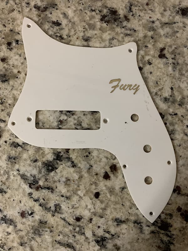 Alamo Fury Pickguard 60's White | Reverb