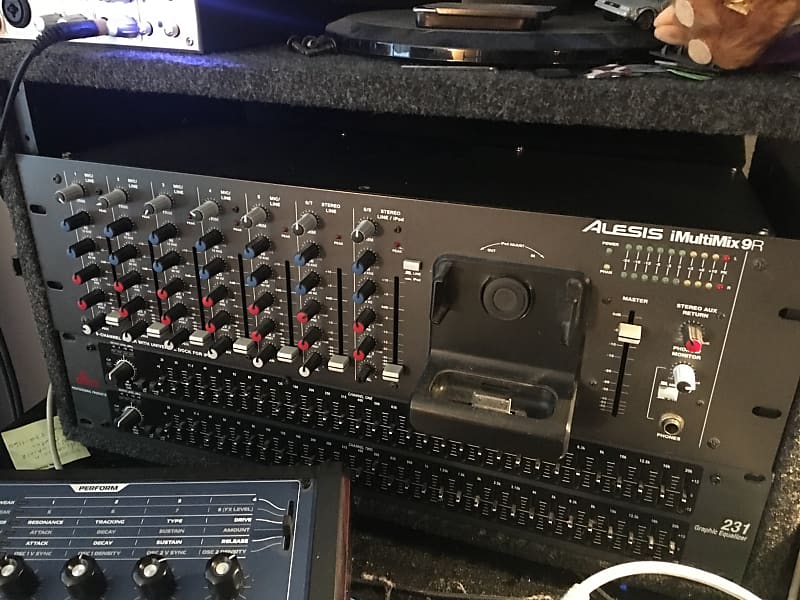 ALESIS Imultimix 9t multimix mixer rack | Reverb