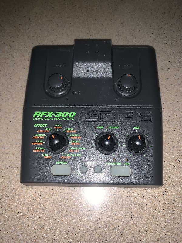 Zoom RFX-300 Digital Reverb Multi Effects - Black | Reverb
