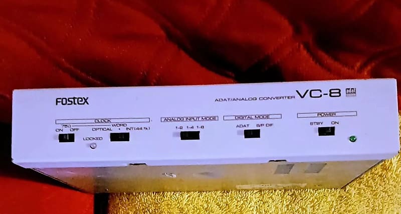 Fostex VC-8 ADAT Analog/Converter | Reverb