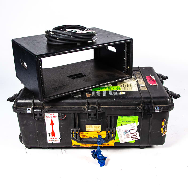 Pelican Portable Road Rack Owned by Dave Mustaine | Reverb